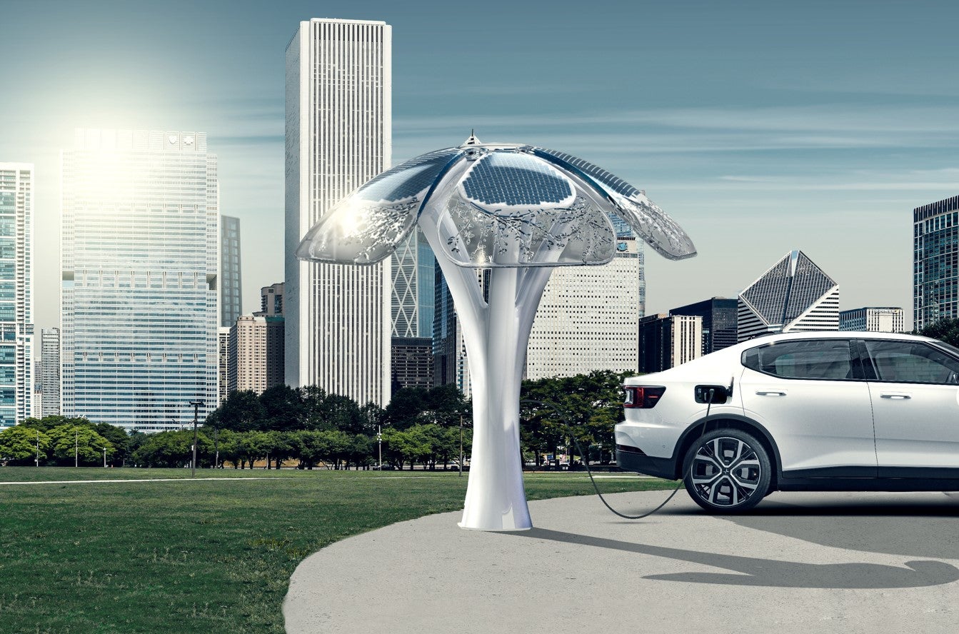 Branching into the future with EV charging solar trees - Just Auto