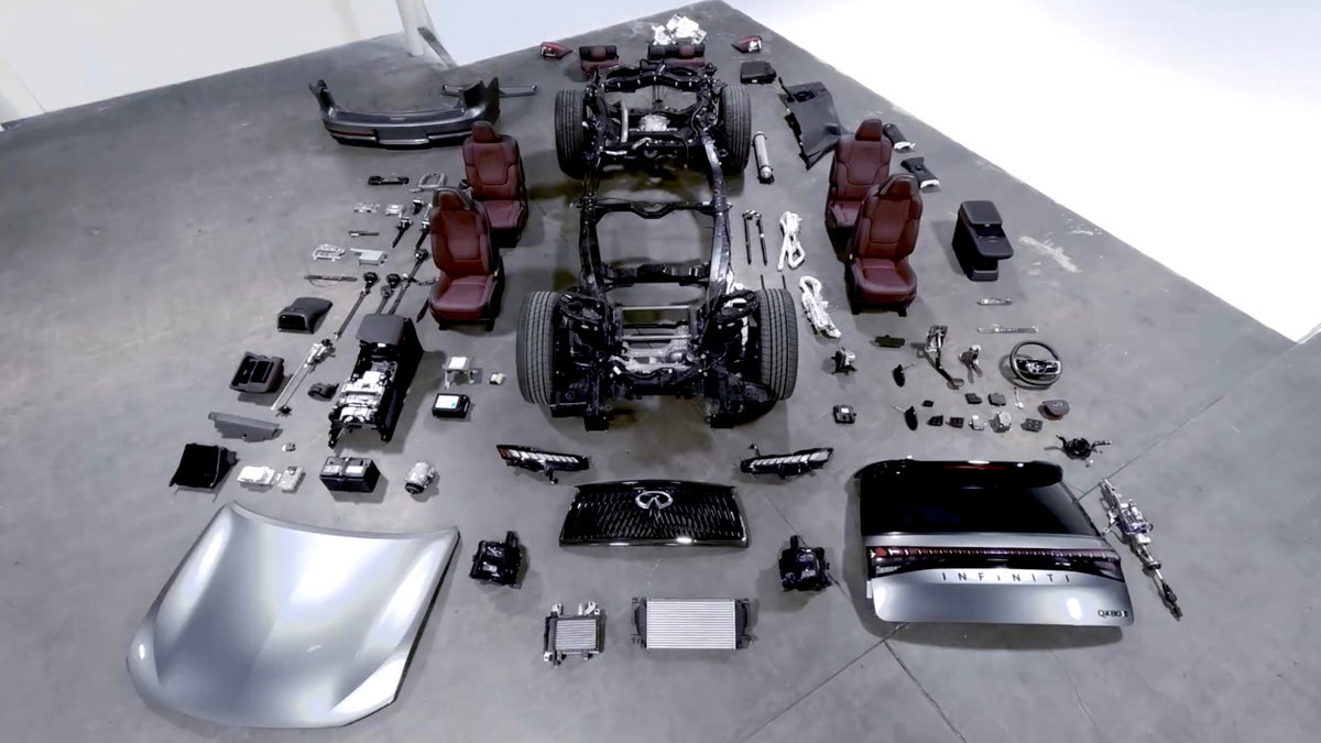 QX80 Edge launch spectacular required major disassembly - Just Auto