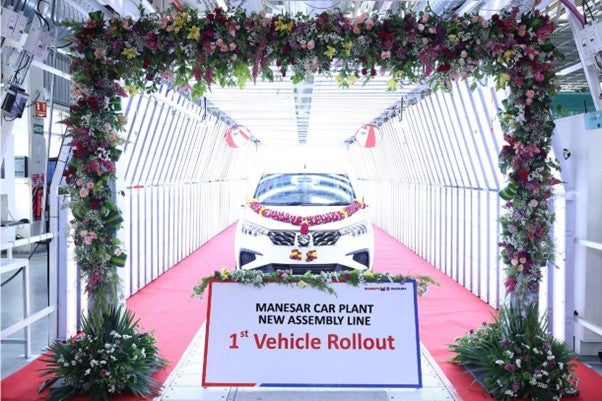 Maruti Suzuki adds vehicle assembly line at Manesar plant - Just Auto