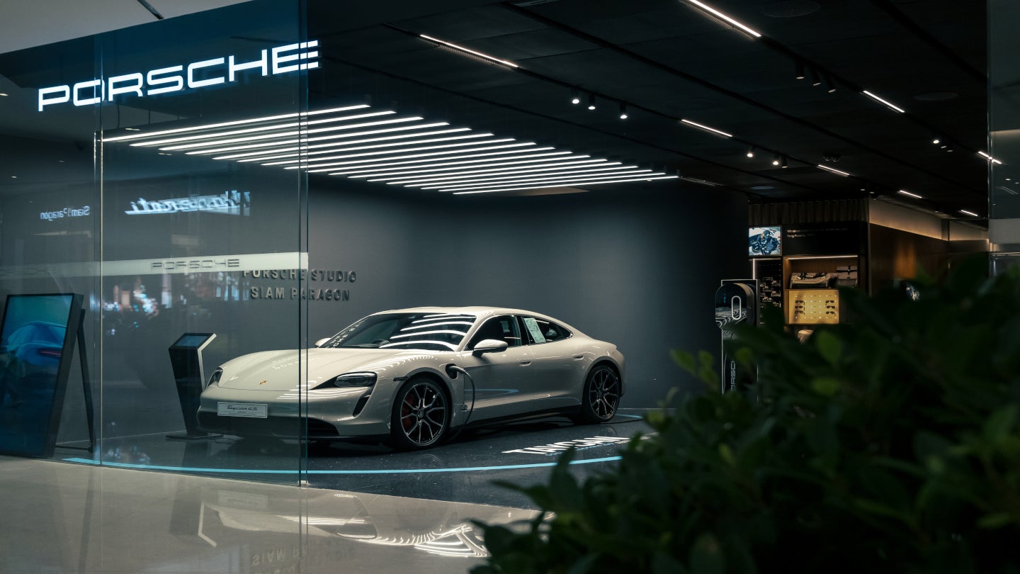 Porsche China dealership network