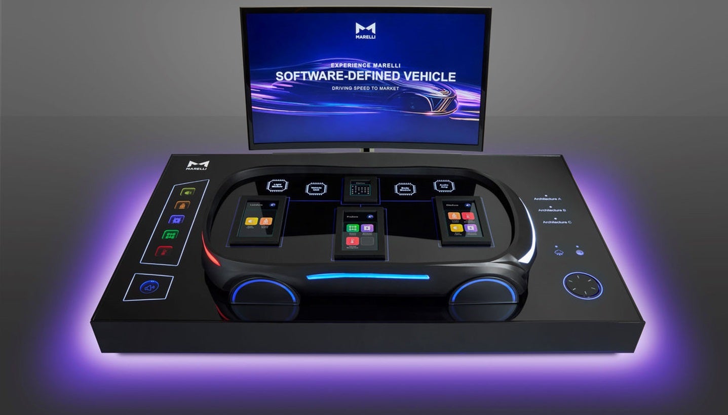 Marelli to unveil software-defined vehicle tech