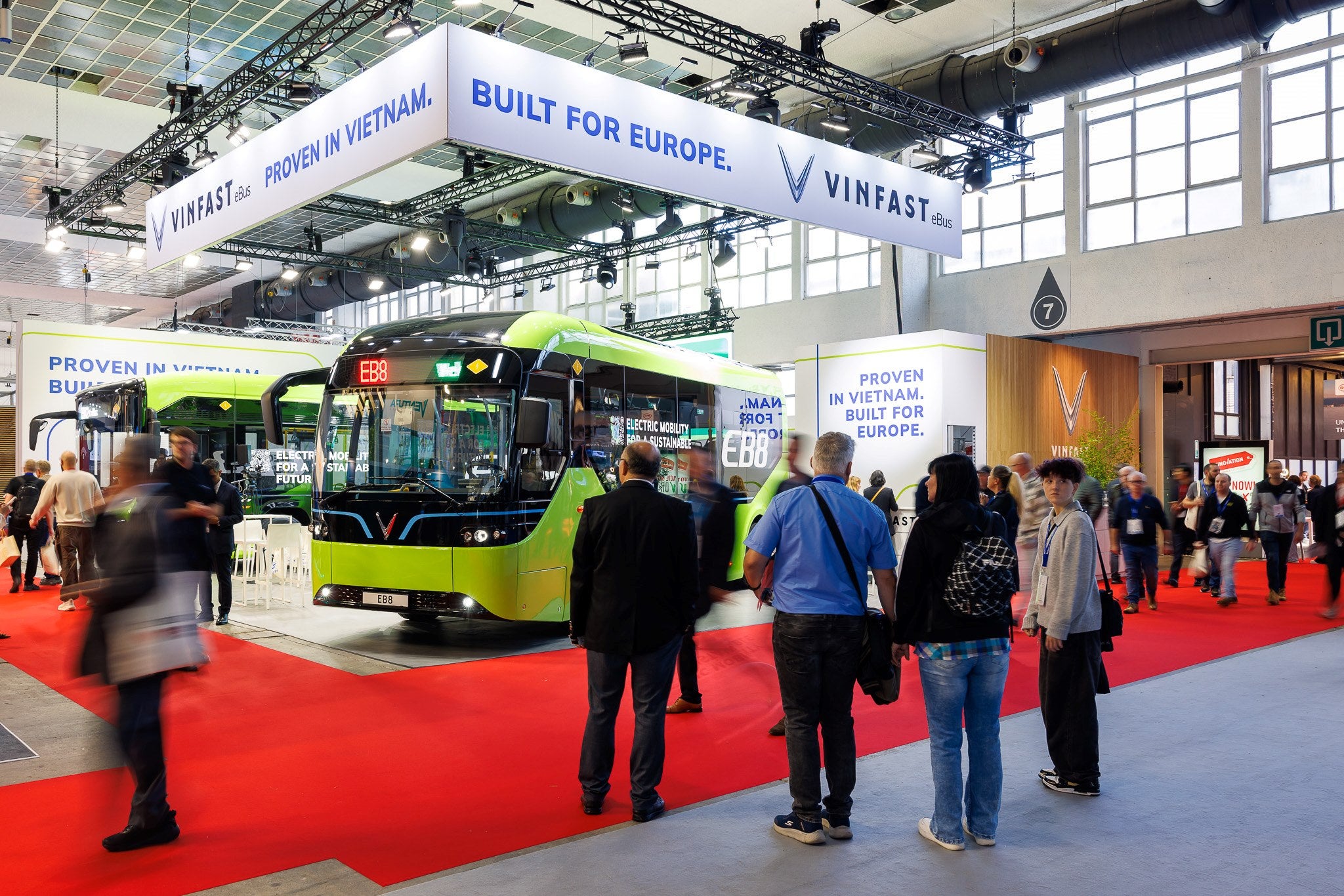VinFast unveils two electric buses at Busworld Europe 2025 - Just Auto